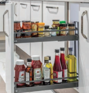 PWS Kessebohmer 150mm Base Pull-Out - Furniture Doors