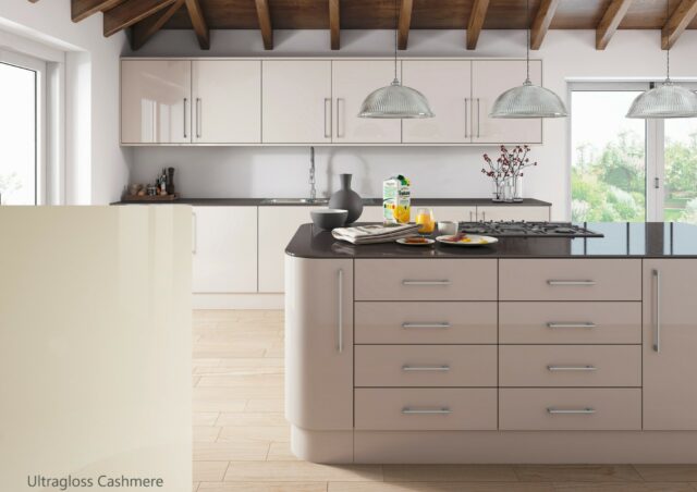 Acrylic Ultragloss Door - Cashmere - Furniture Doors