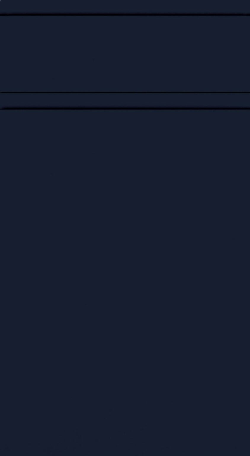 Jayline Handleless Door - Supermatt Indigo Blue - Furniture Doors