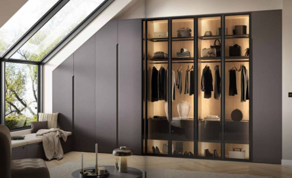 Aluminium Framed Glass Wardrobe Doors - Furniture Doors