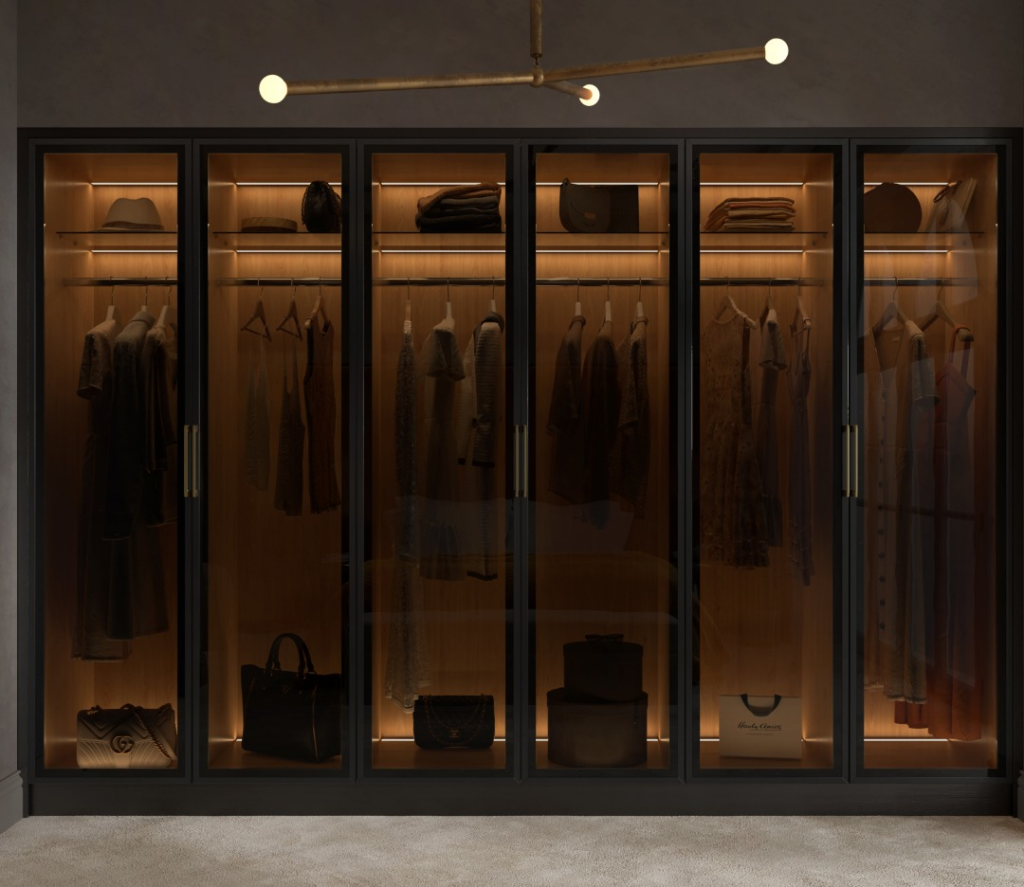 Aluminium Framed Glass Wardrobe Doors - Furniture Doors